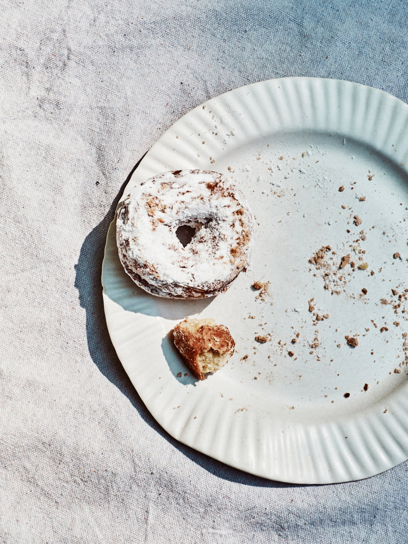 Porcelain Paper Plate, White: SIN ceramics - Handmade in Brooklyn – SIN ...