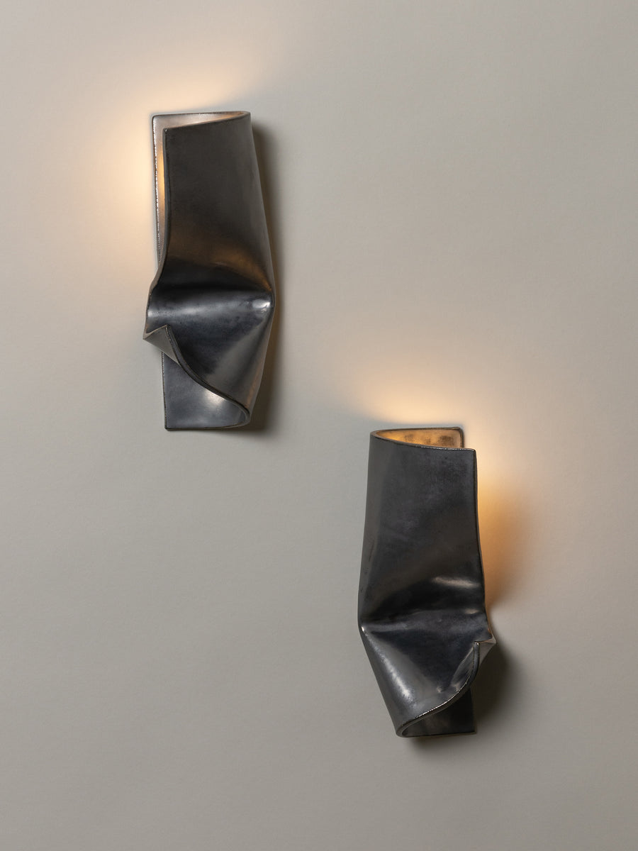 Shai Sconce, Graphite (Sold Separately) – SIN | Home Goods