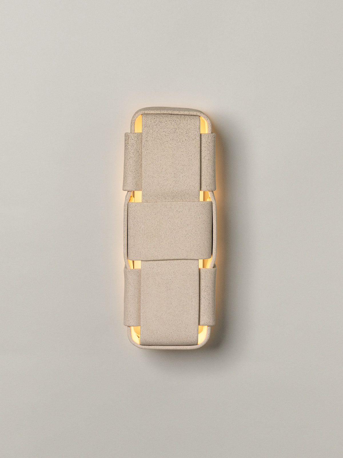 Stria 3 Sconce, Sand – SIN | Home Goods