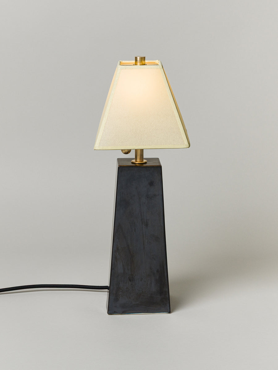 Osen Table Lamp Tall, Graphite / 2 Shade Options – SIN | Home Goods