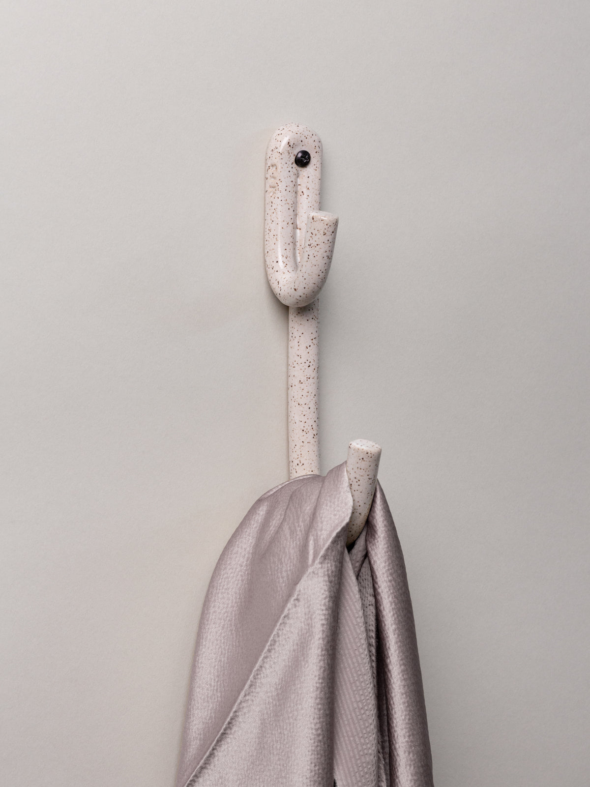Leggy Long Wall Hook, Pebble: SIN ceramics & home goods - Made in ...